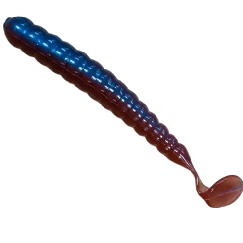 Charlie Brewer 3" Sliders - Natural Pro Blue Grubs Slider T Tail Swing ...